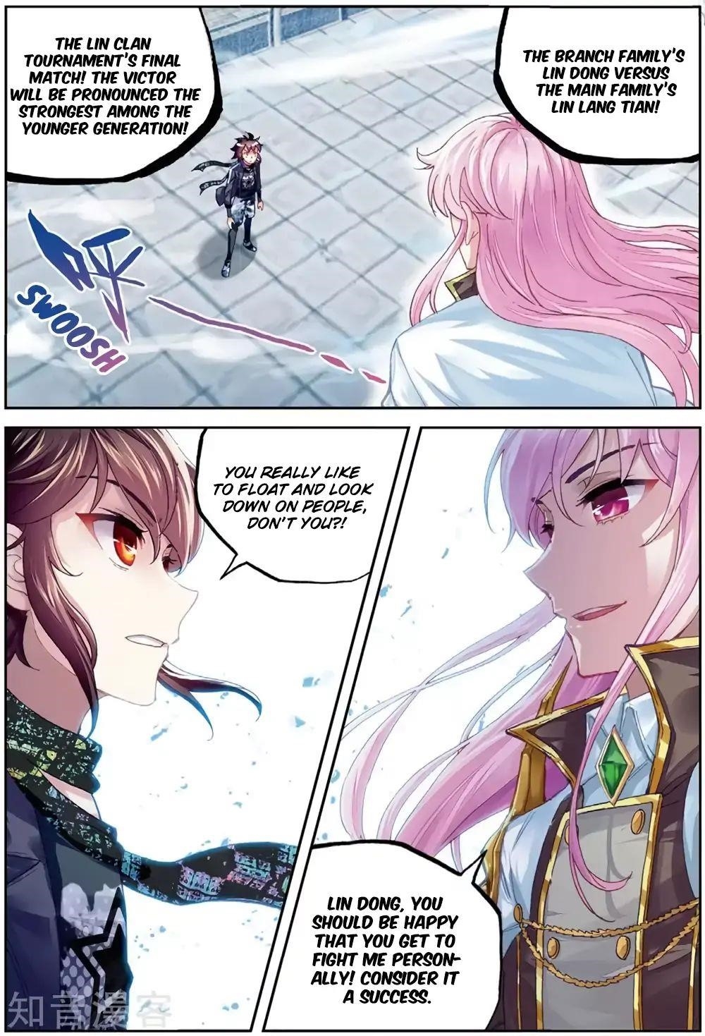 Read Manga Wu Dong Qian Kun - Chapter 85 Fighting Lin Lang Tian 1