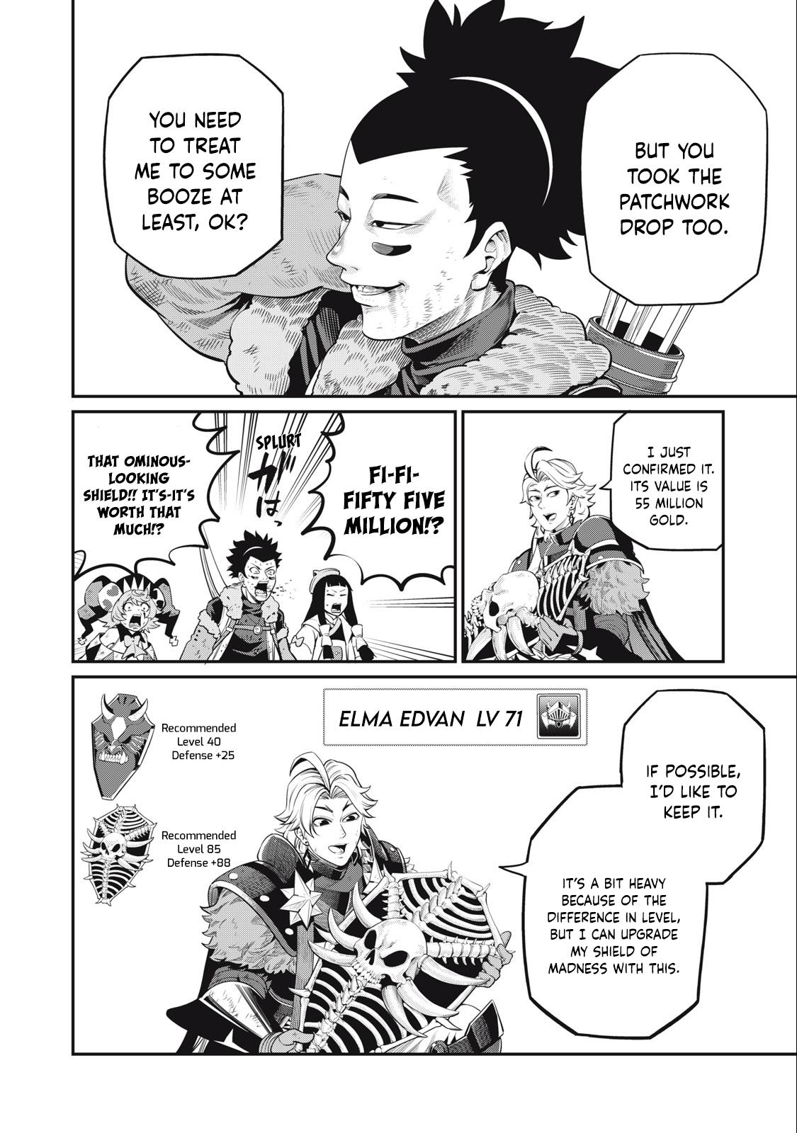 Read Manga The Exiled Reincarnated Heavy Knight Is Unrivaled In Game ...