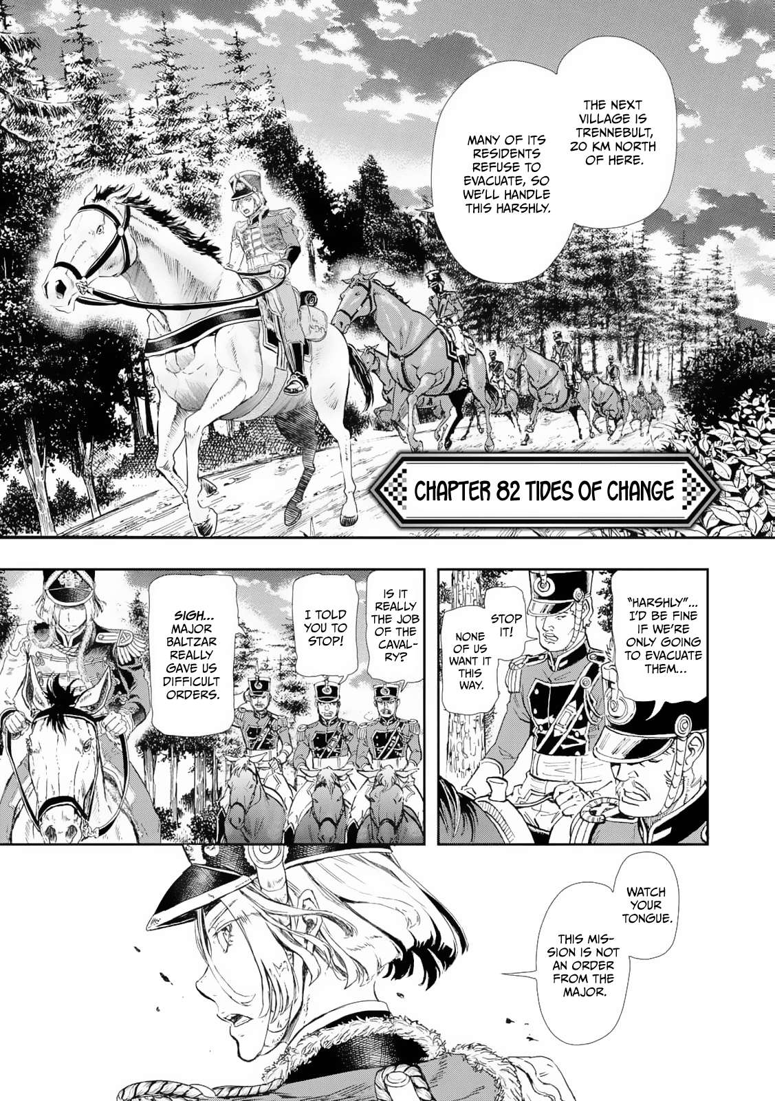 Read Manga Gunka no Baltzar - Chapter 82