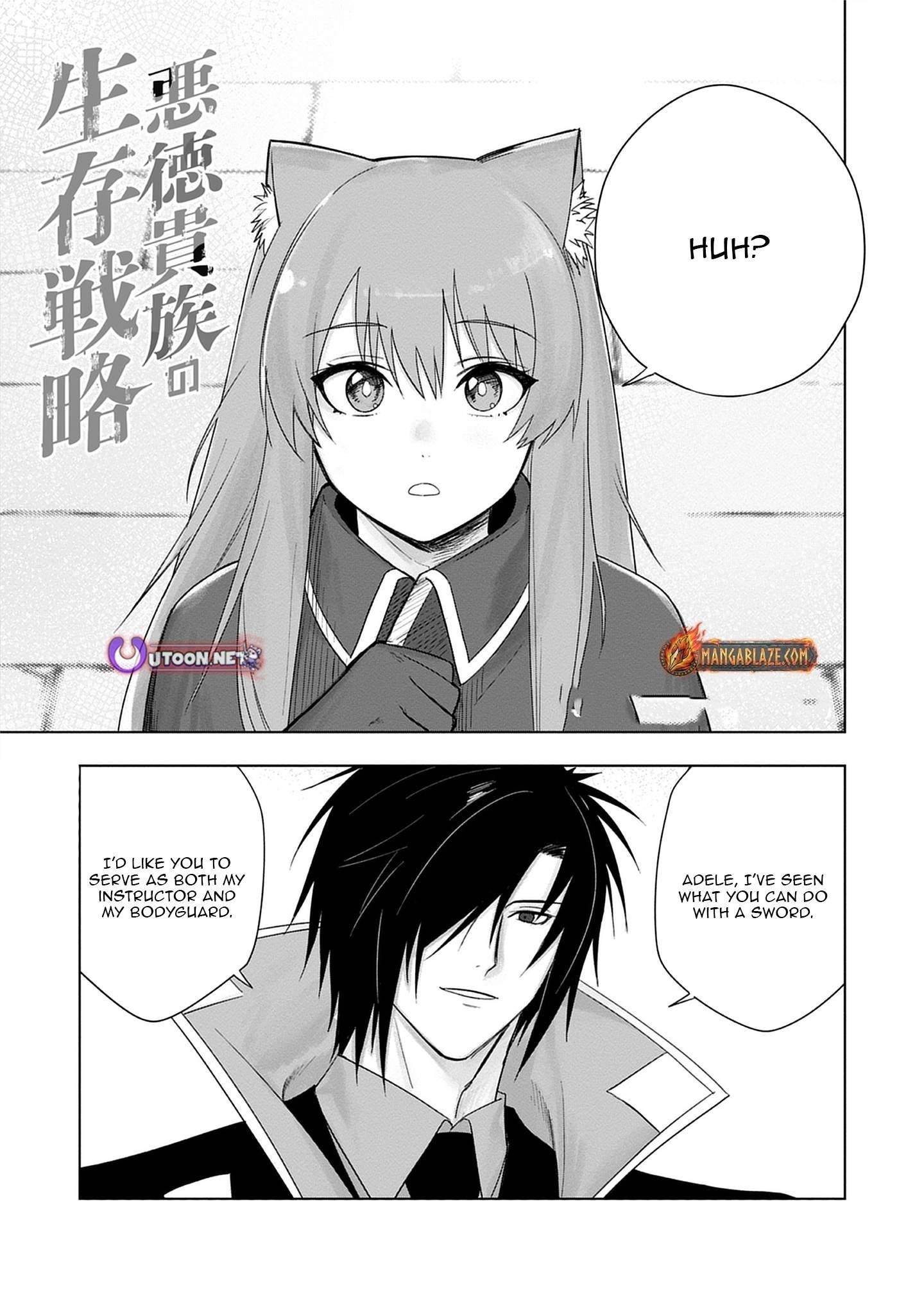 Read Manga Survival Strategies of a Corrupt Aristocrat - Chapter 4.1