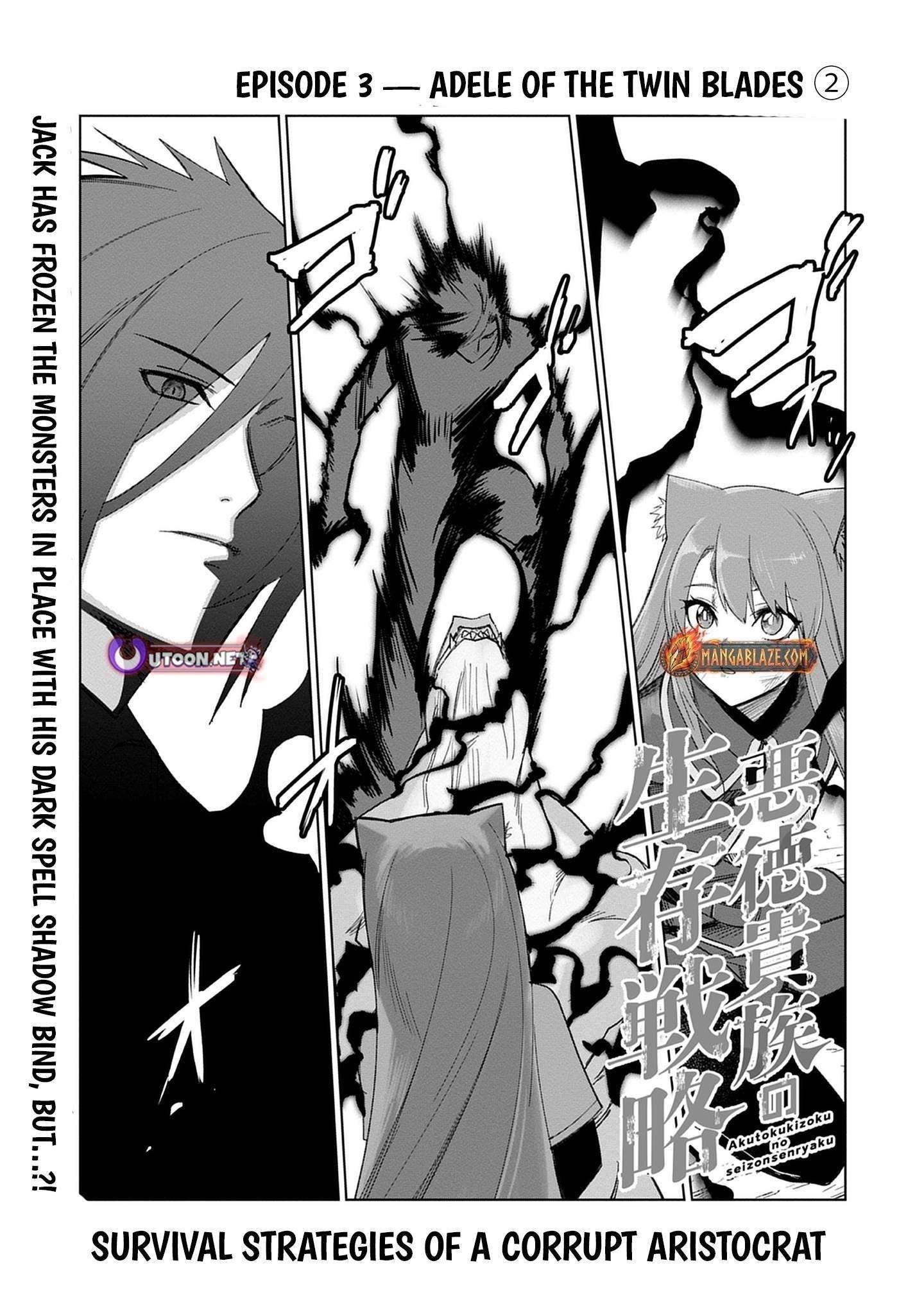 Read Manga Survival Strategies of a Corrupt Aristocrat - Chapter 3.1